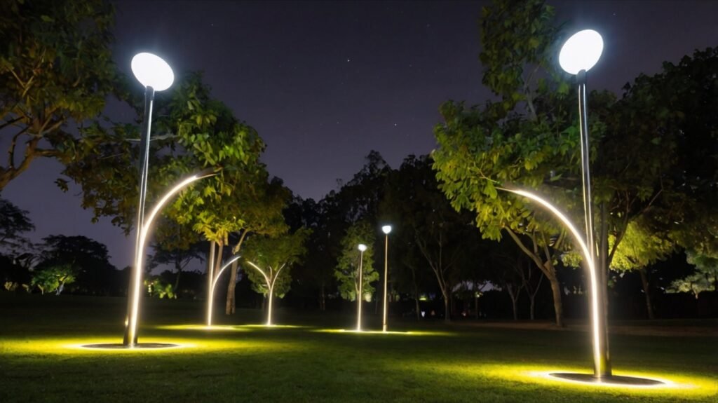 luces para plazas